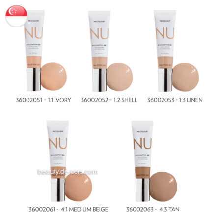 Nu Colour Bioadaptive BB+ Skin Loving Foundation (Singapore) | Weight ...